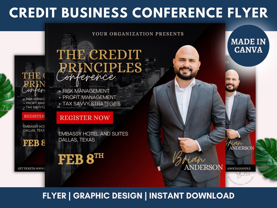 Editable DIY Credit Repair Masterclass Flyer, Tax, Bills, Event Flyer ...