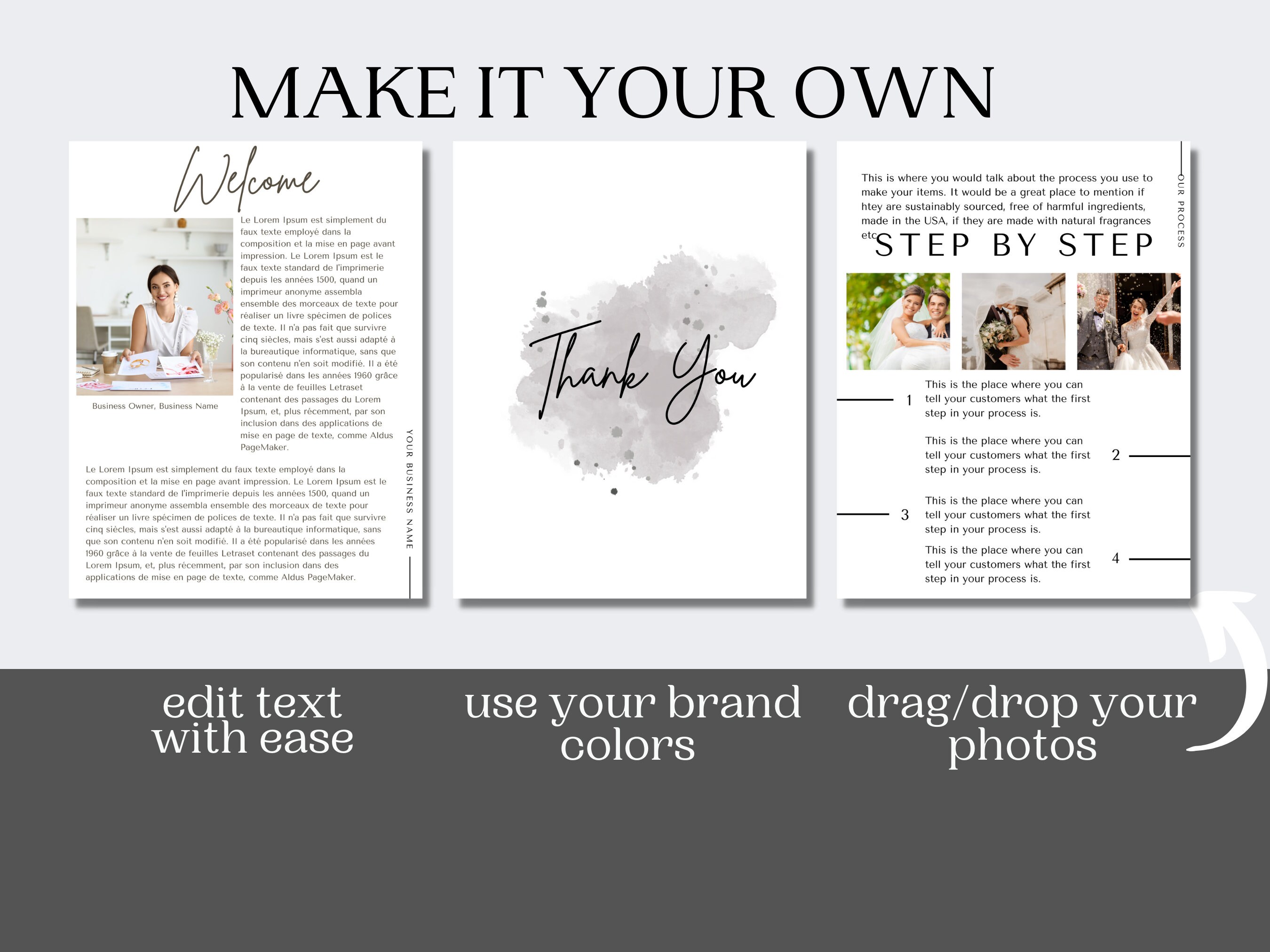 Wholesale Line Sheet Template for Product Sales Line Sheet - Etsy