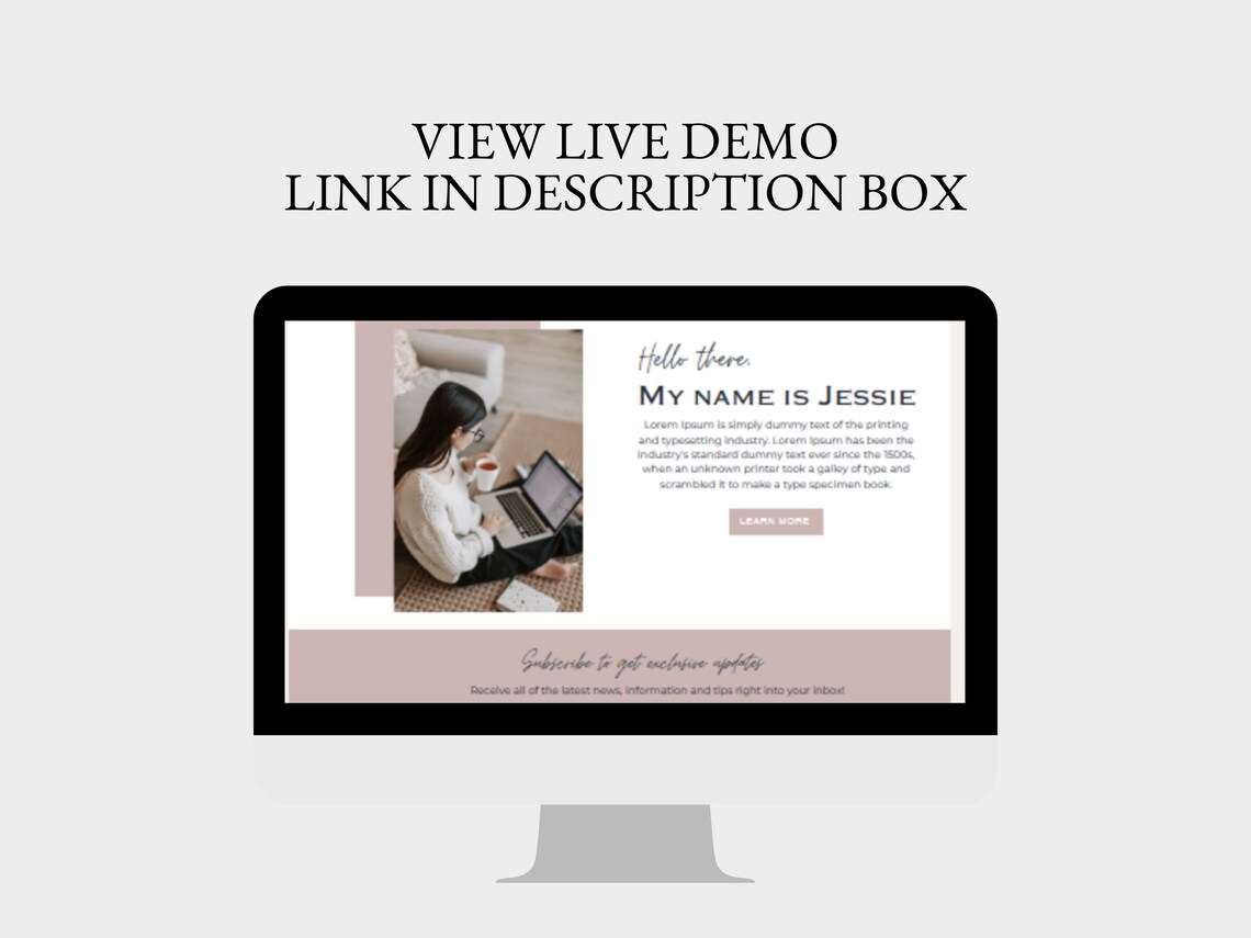 Wix Website Template, Wix Blog Template, Business Consultant Website ...