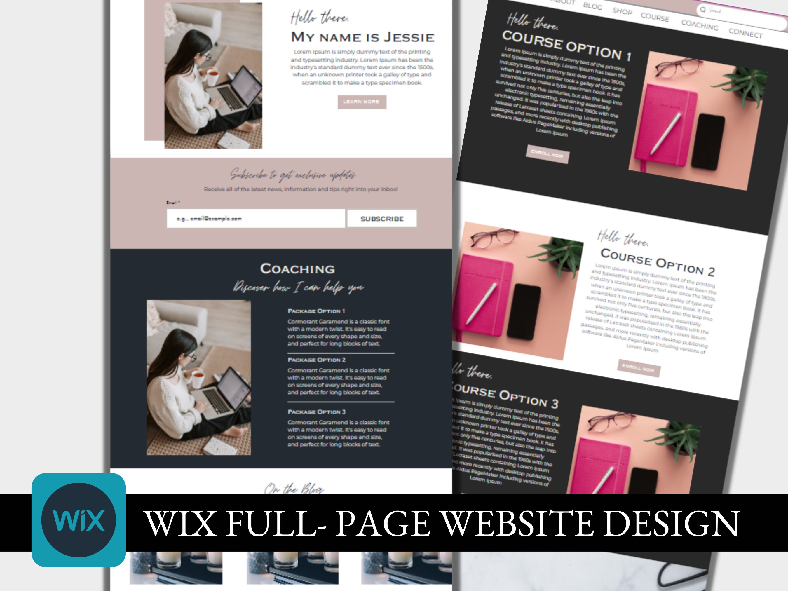Wix Website Template, Wix Blog Template, Business Consultant Website ...