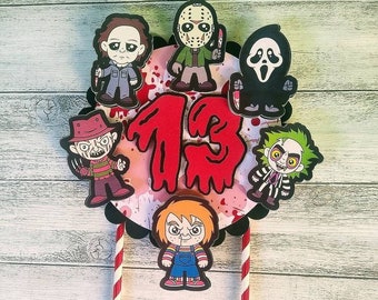 Scream Birthday Cake - Etsy