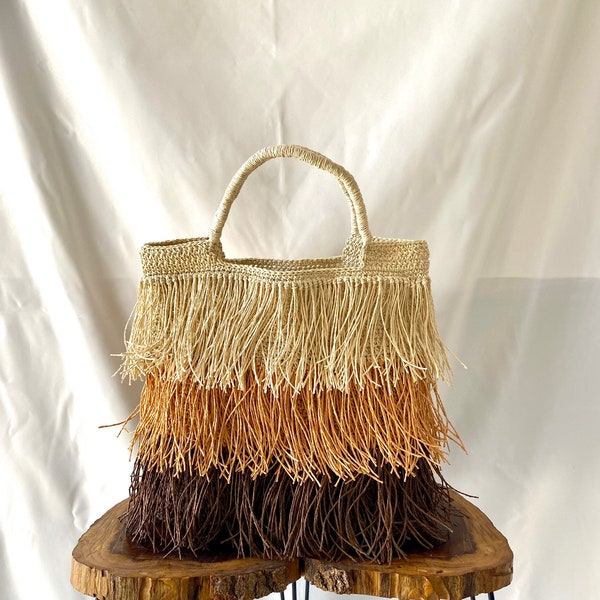 Raffia Bag - Etsy