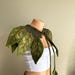 Felted Green Leaf Capelet, Woodland Festival Outfit, Forest Fairy Cape ...