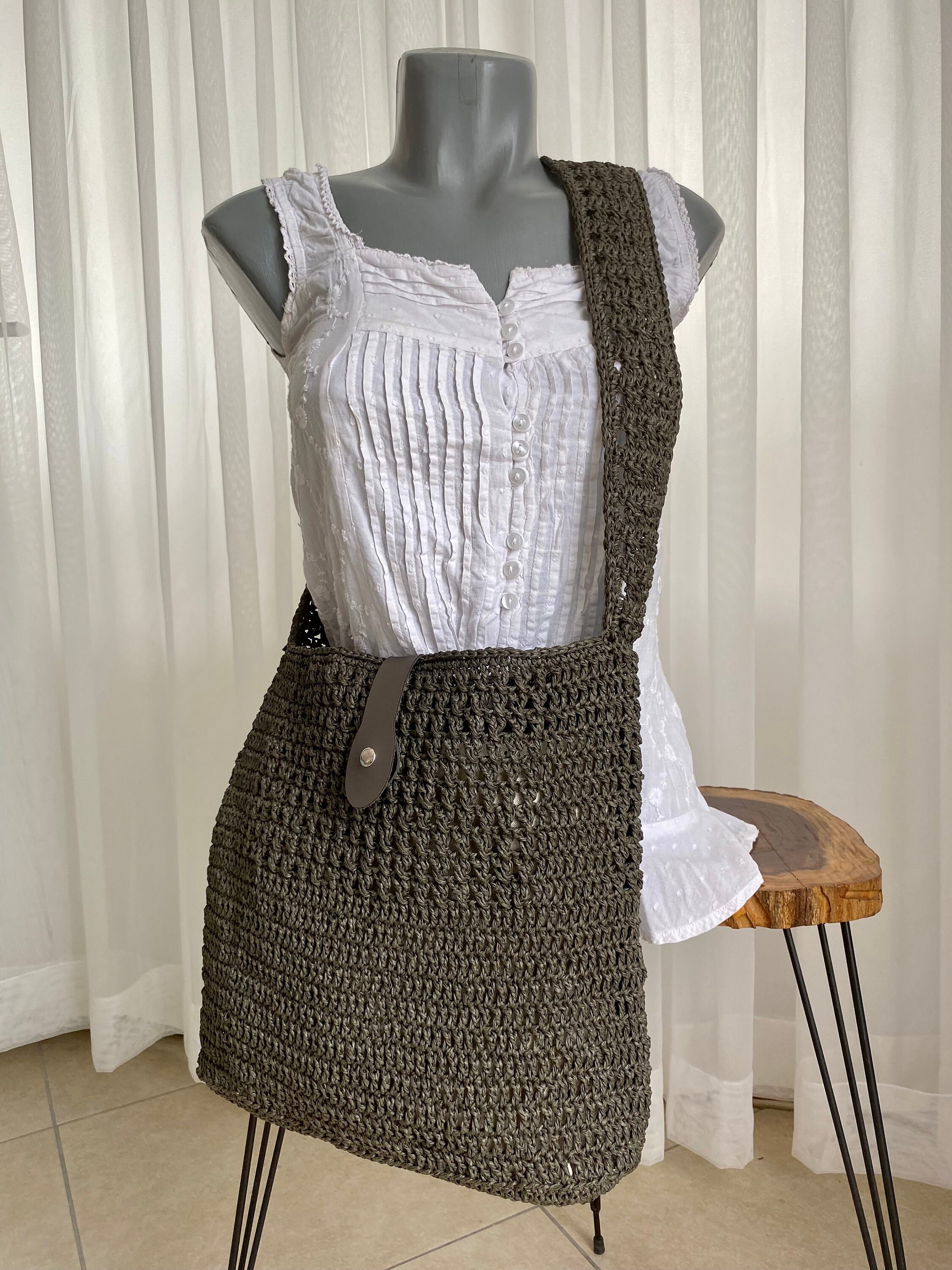 Luxury Design Bag, Summer Crossbody Straw Bag,handmade Raffia Bag ...