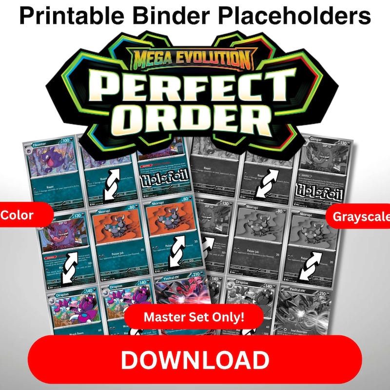 Perfect Order Binder - Etsy