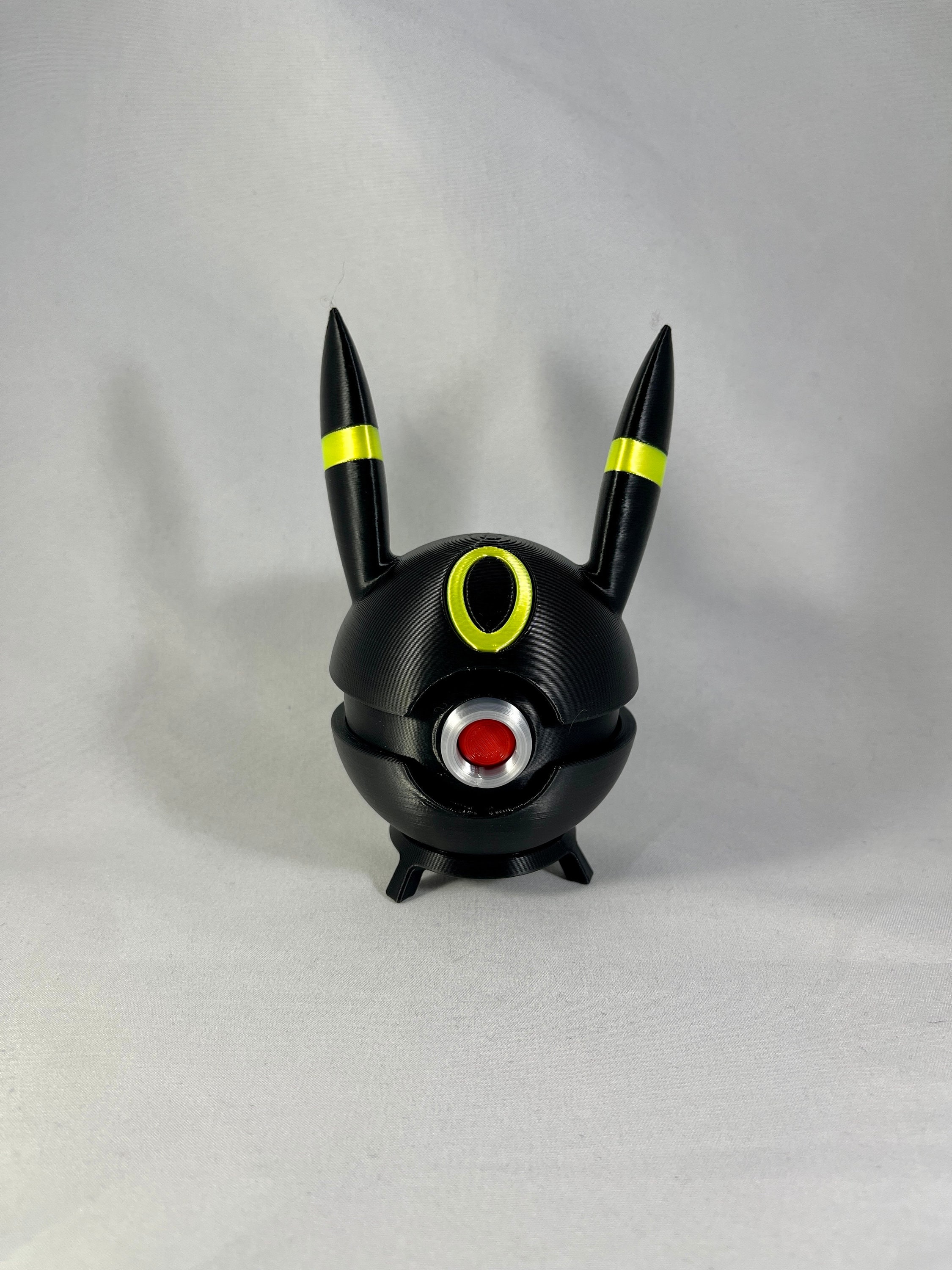 Umbreon Pokeball Series 1 3D Printed Custom Pokeball - Etsy