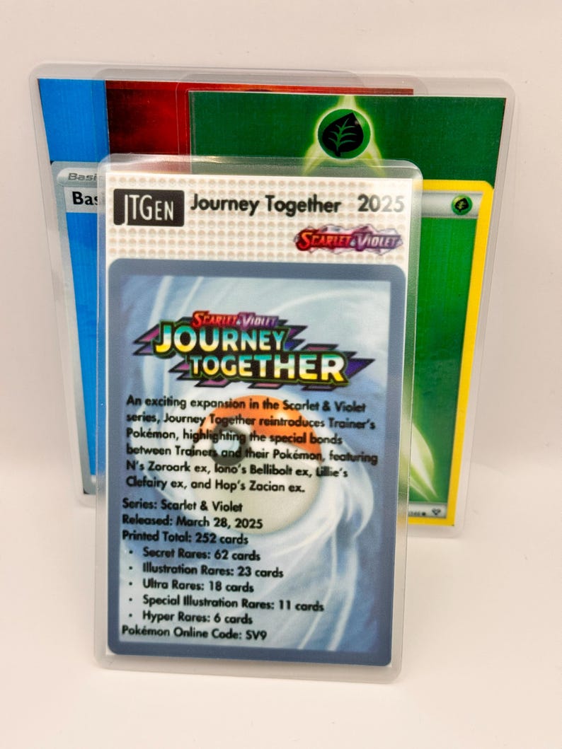 Printable Pokémon TCG Deck Dividers – Scarlet & Violet Series + Energy ...