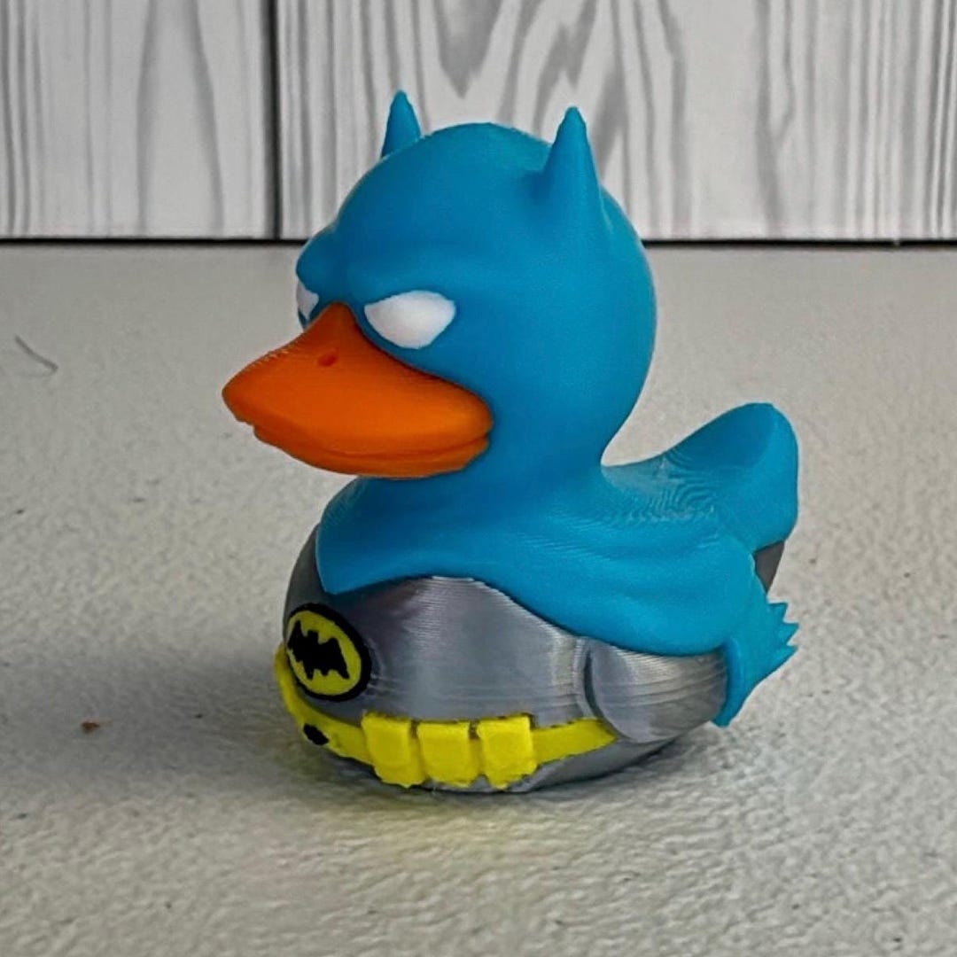 Batduck: Comic-inspired 3D Printed Duck - Etsy