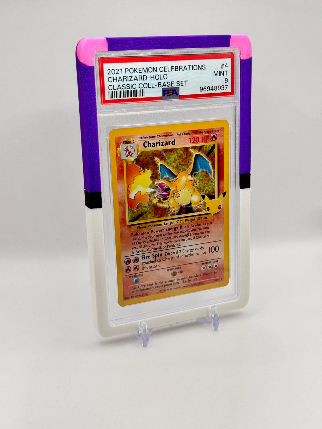 3D Printed Master Ball PSA Card Bumper – PLA Graded Card Protector for ...