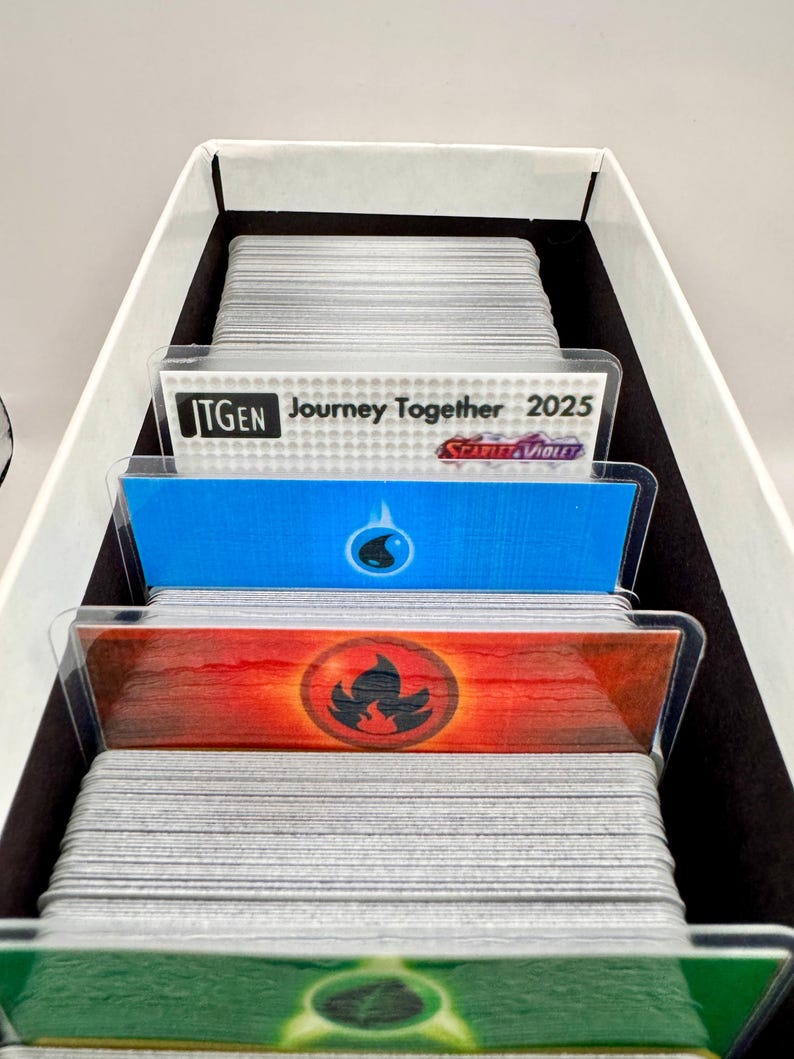 Printable Pokémon TCG Deck Dividers – Scarlet & Violet Series + Energy ...