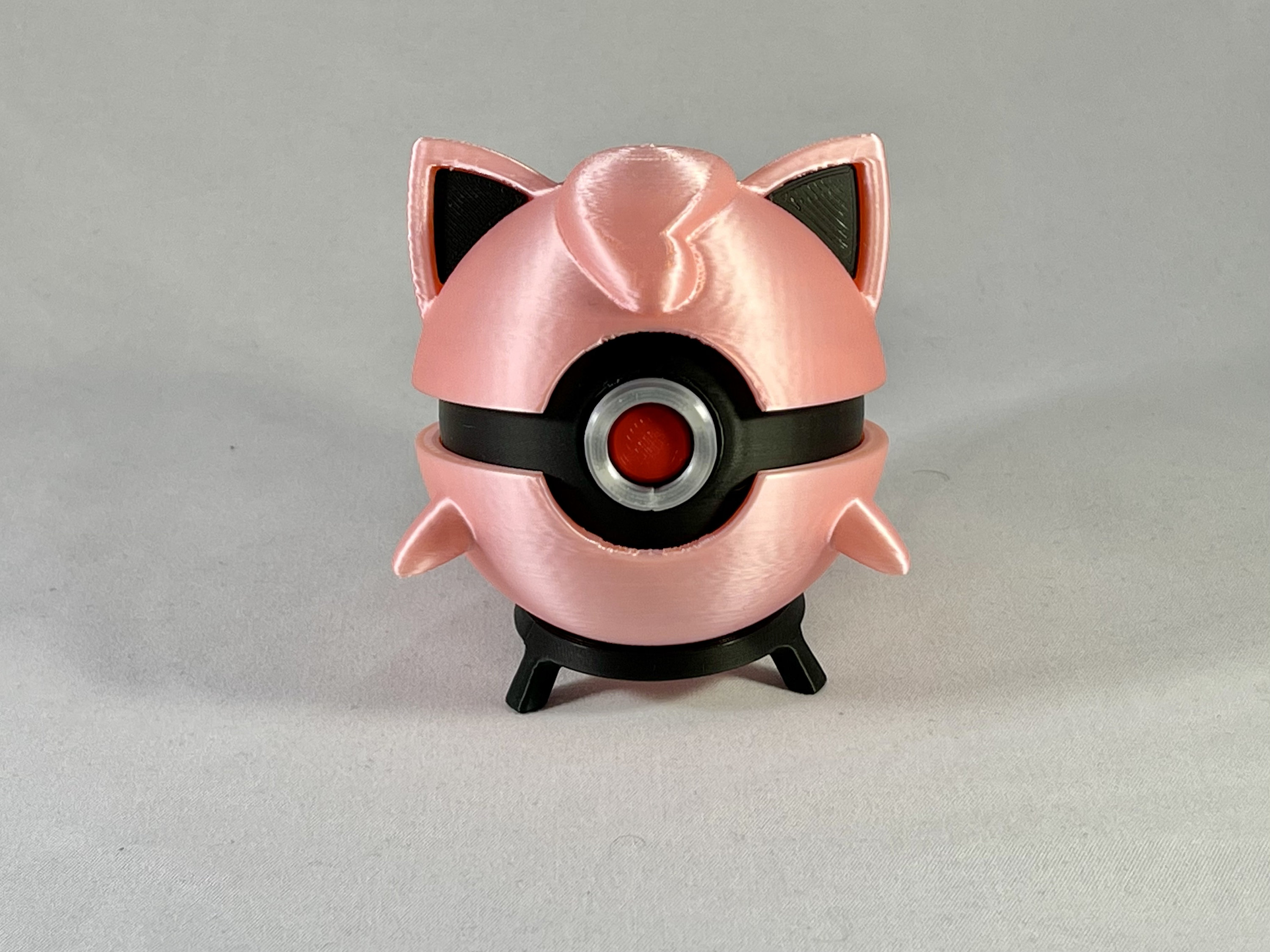 Jigglypuff Pokeball Series 1 3D Printed Custom Pokeball - Etsy