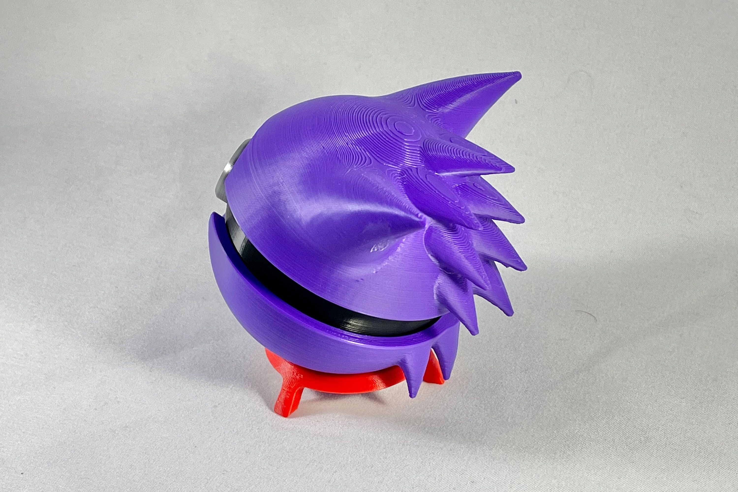 Gengar Pokeball Series 1 3D Printed Custom Pokeball - Etsy