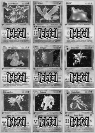 Pokemon Fossil Master Set Tracker (includes Grayscale Card Placeholders ...