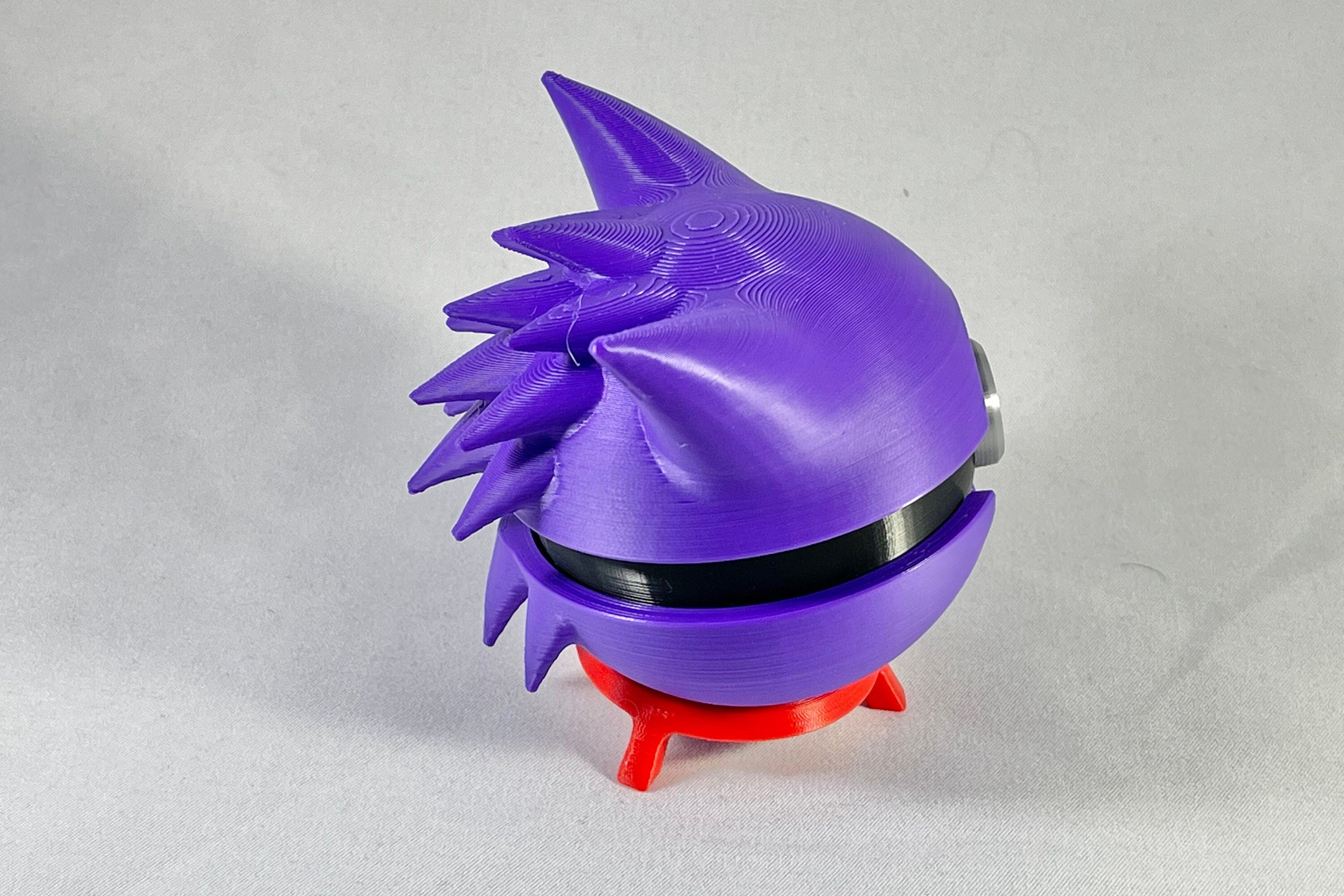 Gengar Pokeball Series 1 3D Printed Custom Pokeball - Etsy