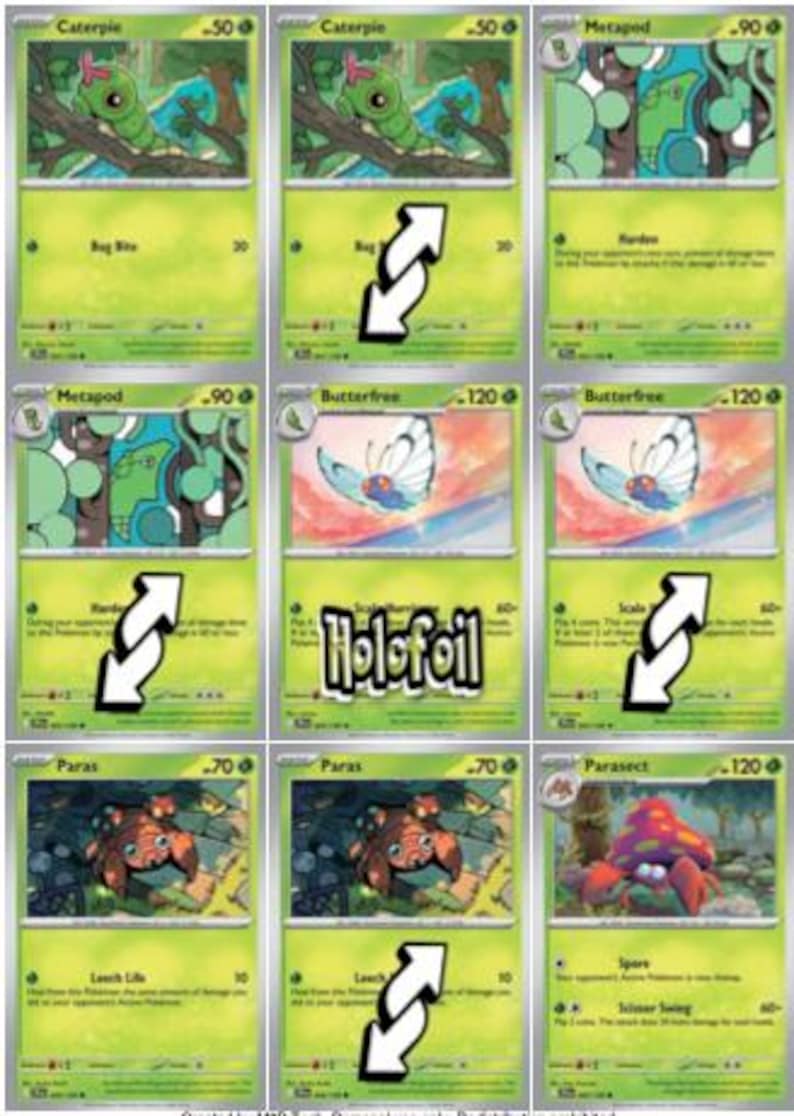 Pokémon TCG Master Set Placeholder Binder Pages PDF Scarlet and Violet ...