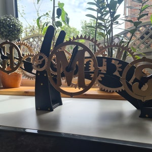 The H.M.S. Electro-mechanical Diy Wooden Geared Clock Craft Kit - Build ...