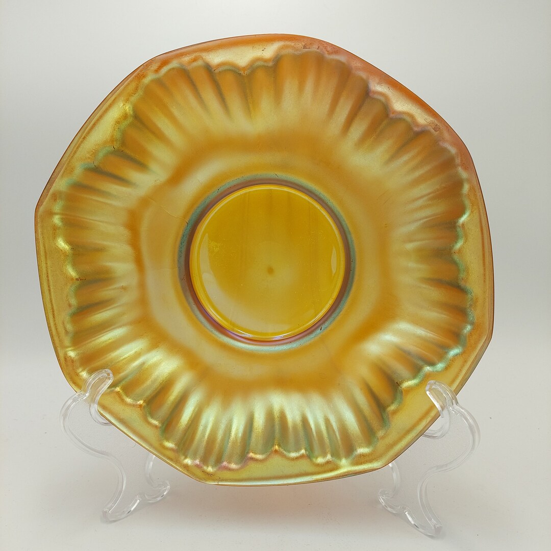 Antique WMF Myra Art Deco Irisdescent Art Glass Germany Bowl - Etsy