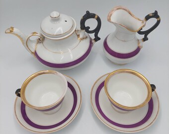 Antique Kpm Tea Set - Etsy