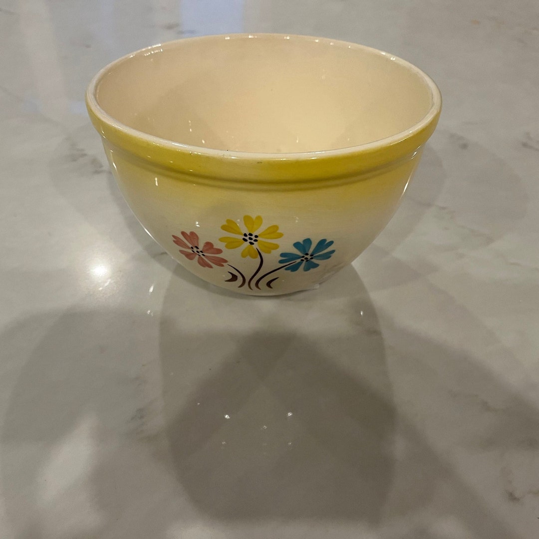 Vintage Hull Cinderella Bouquet Pottery Bowl - Etsy