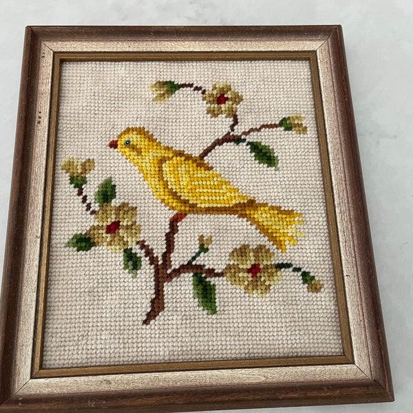 Bird Needlepoint - Etsy