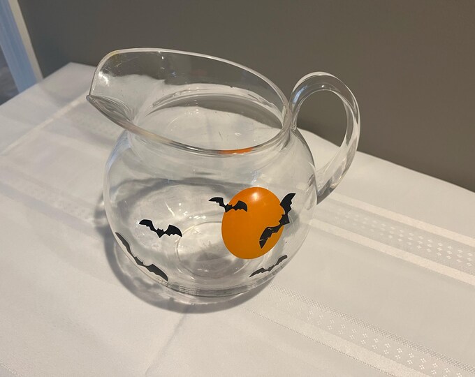 Vintage Acrylic Halloween Pitcher - Etsy