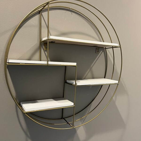 Vintage Metal Shelf - Etsy