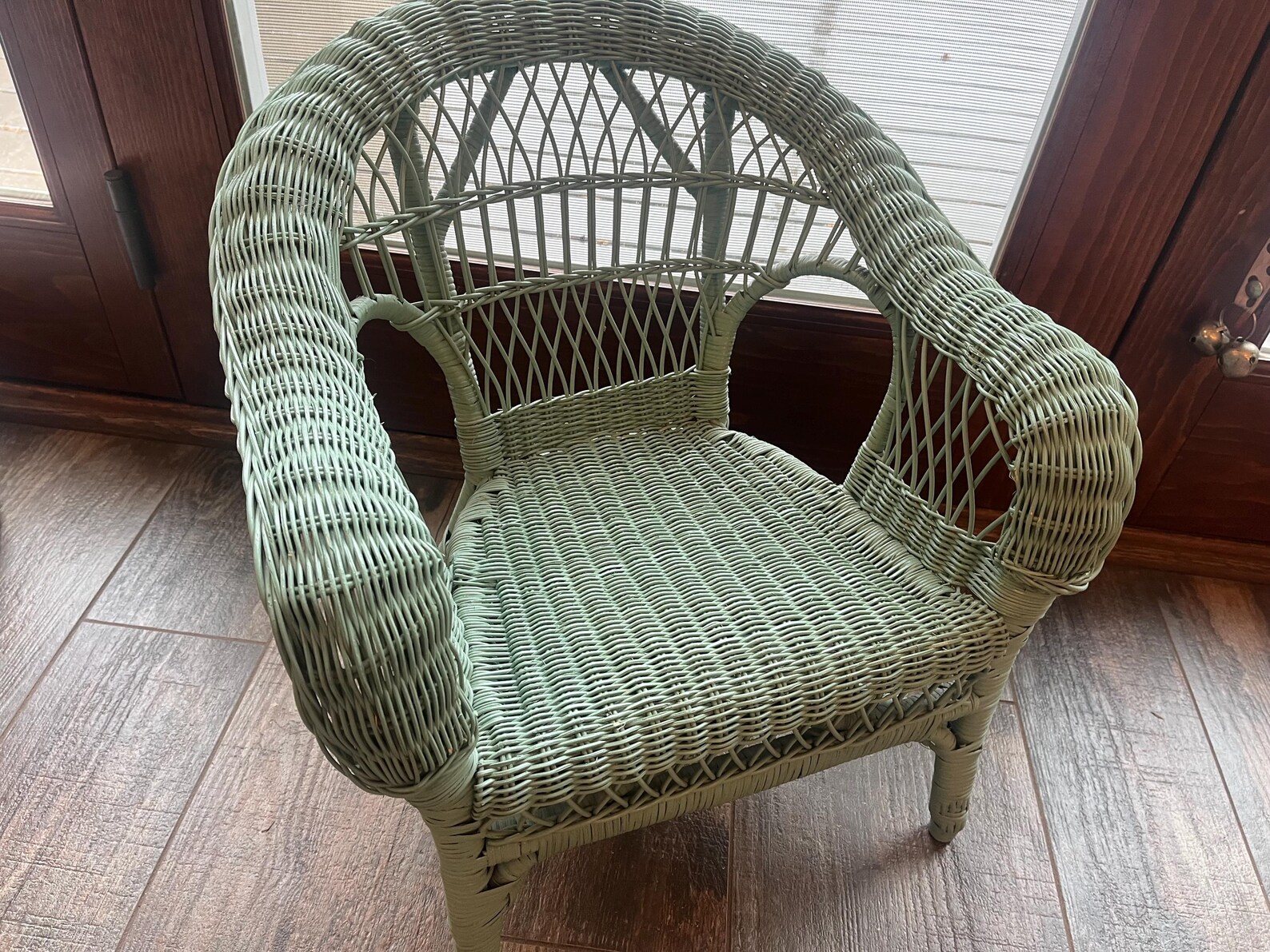 Vintage Child or Large Doll Wicker Chair - Etsy