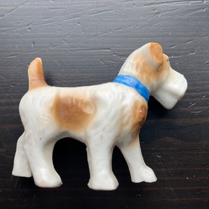 Vintage Japan Stamped Porcelain Terrier Dog Figurine - Etsy