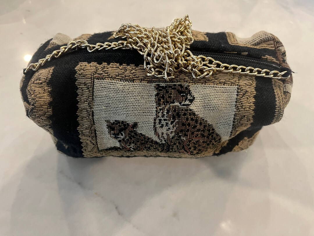 Vintage Doodle Tapestry Shoulder Bag - Etsy