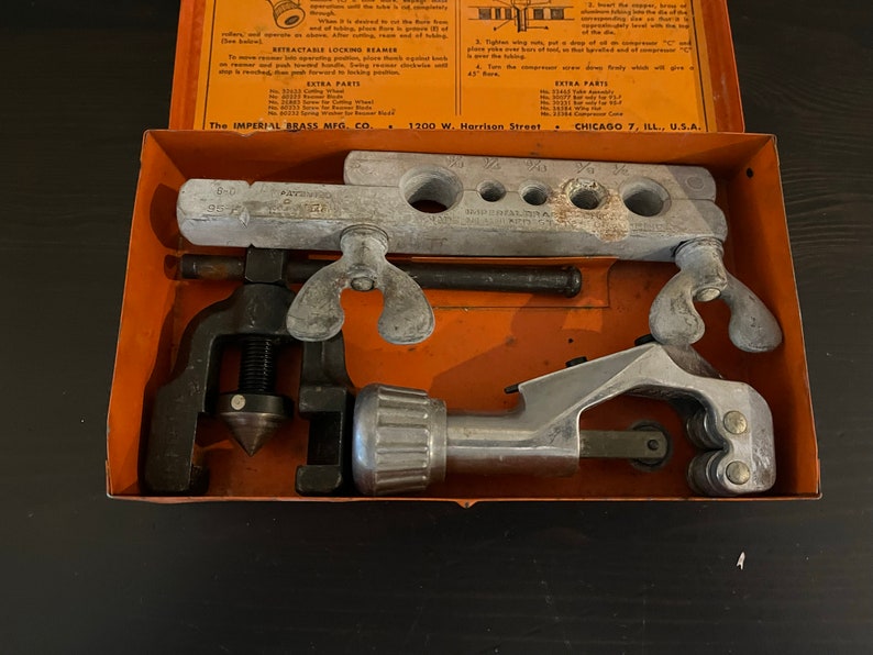 Vintage Imperial Tubing Tool Set - Etsy