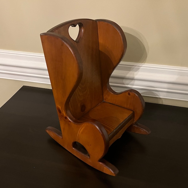 Doll Rocking Chair - Etsy