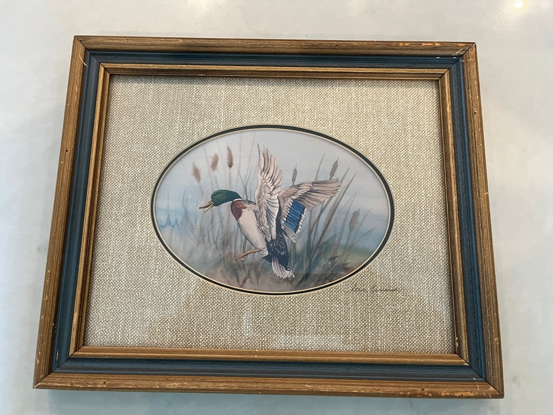 Vintage Steve Leonardi Wildlife Print - Etsy