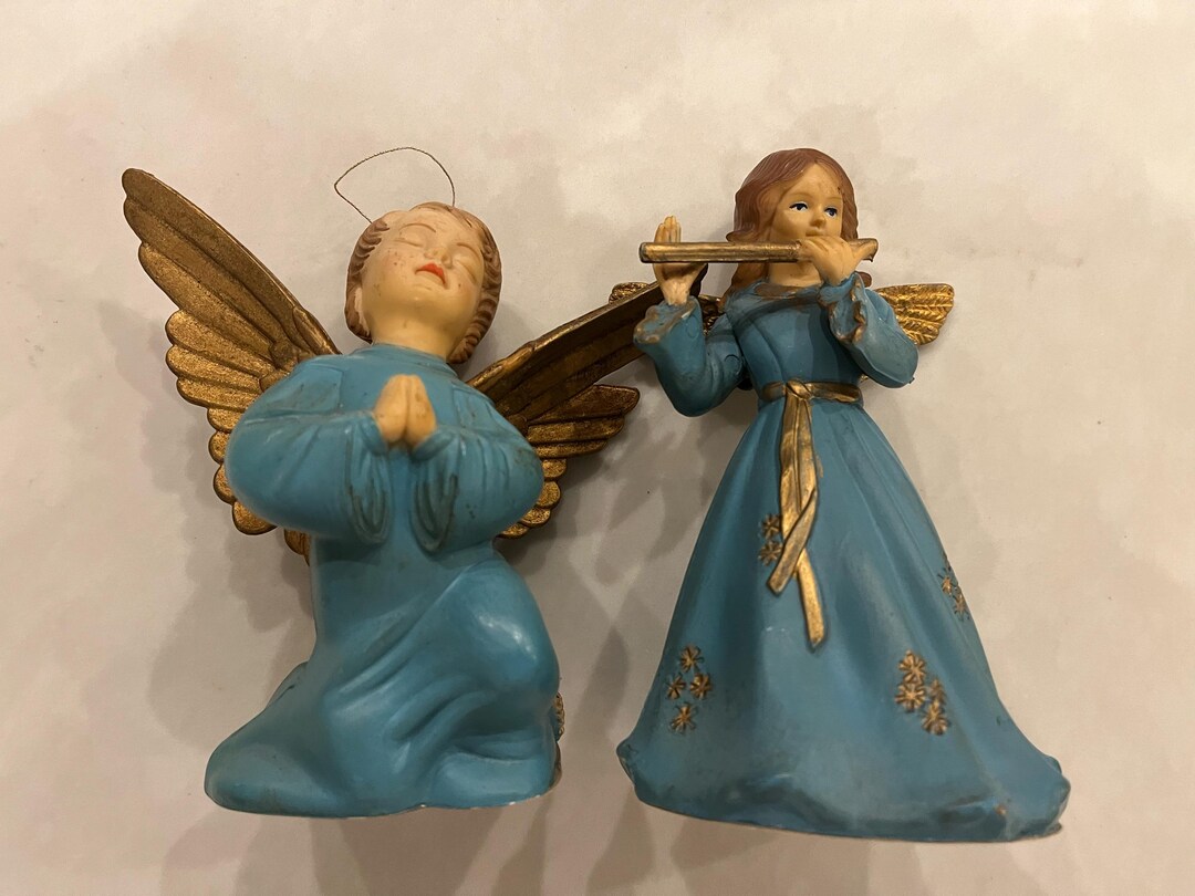 Vintage Pair of Arts Plastics British Hong Kong Angels - Etsy