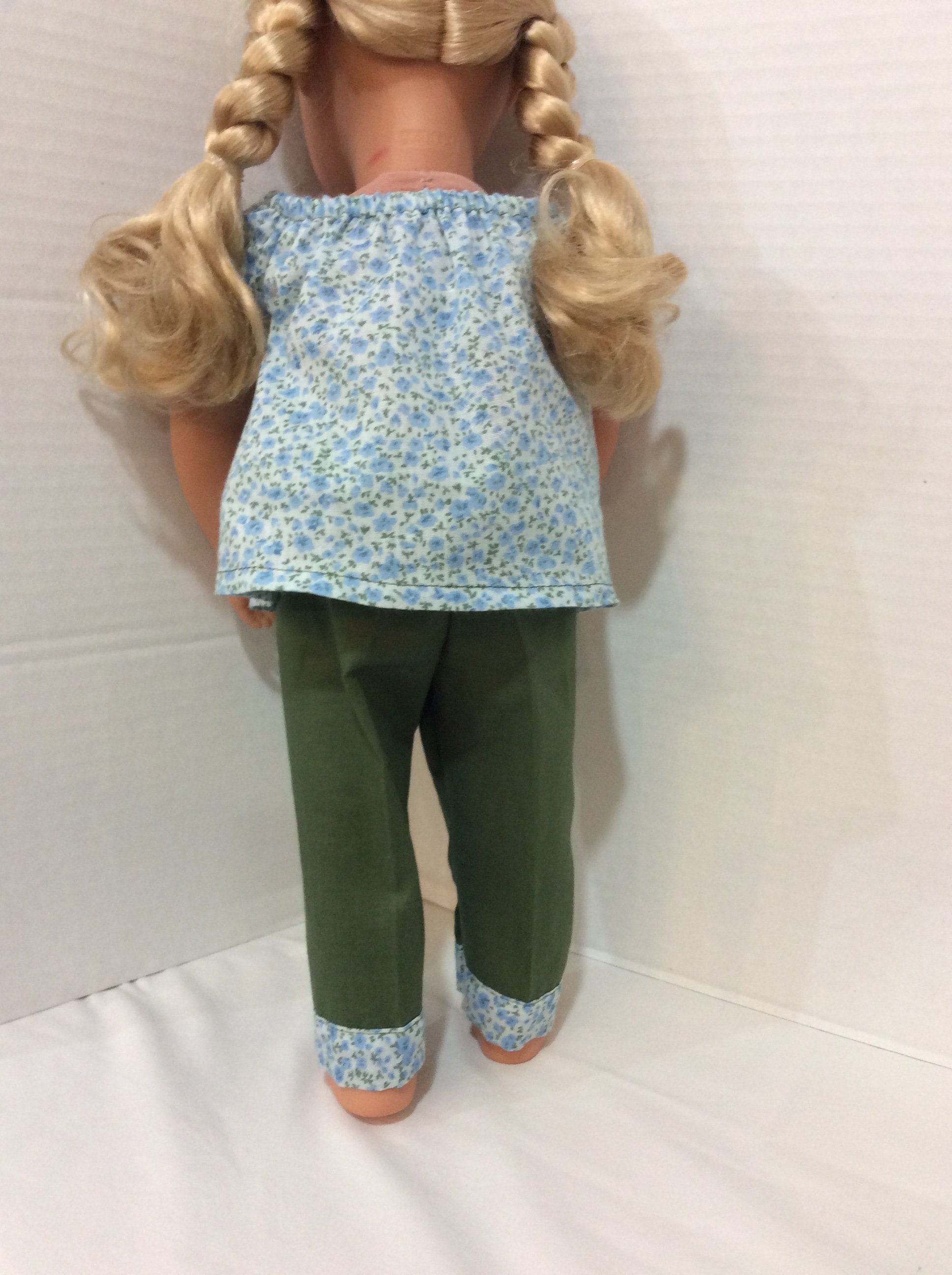 18 Inch Doll Pants Set Peasant Blouse With Elastic-waisted Pants Choice ...