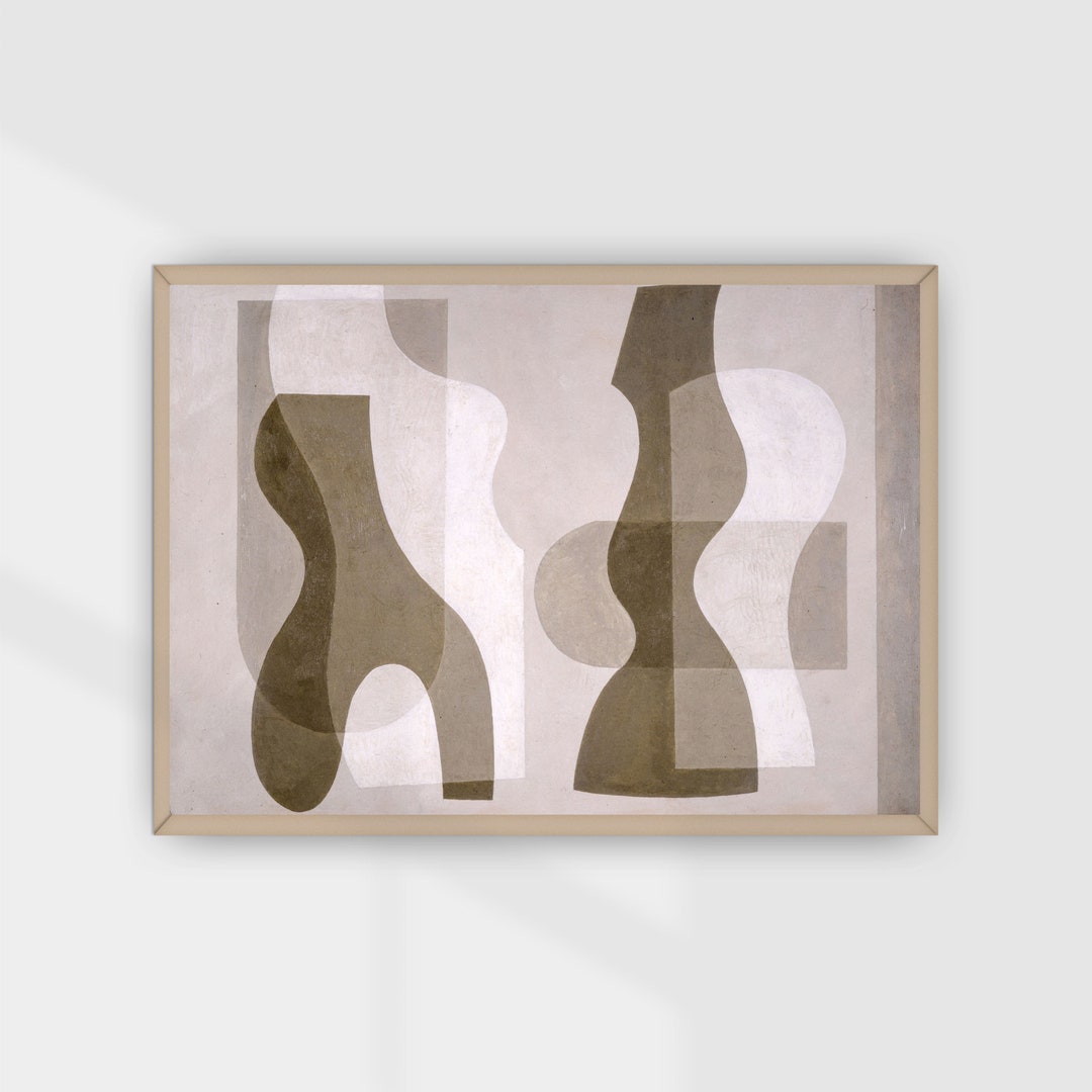 Olive Green / Abstract Shapes / Oval / Texture Background / Pastel ...