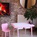 Pink Montessori Activity Table With Bins | 100% Birch Wood Sensory ...