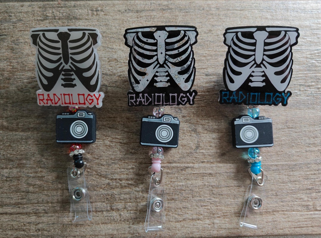 Radiology Rib Cage Badge Reels! - Etsy