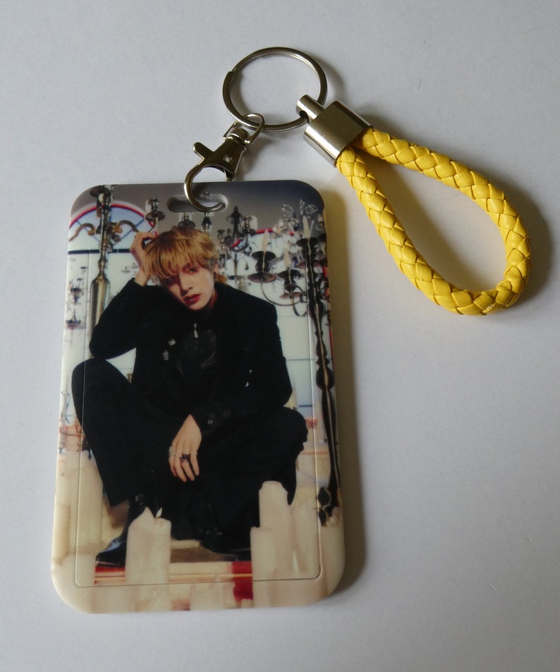 ENHYPEN Dark Blood Photo Card Holder Key Chain Keyring KPOP - Etsy