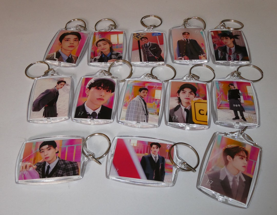 KPOP 13 Members Boy Band Seventeen the Best Keyrings - Etsy