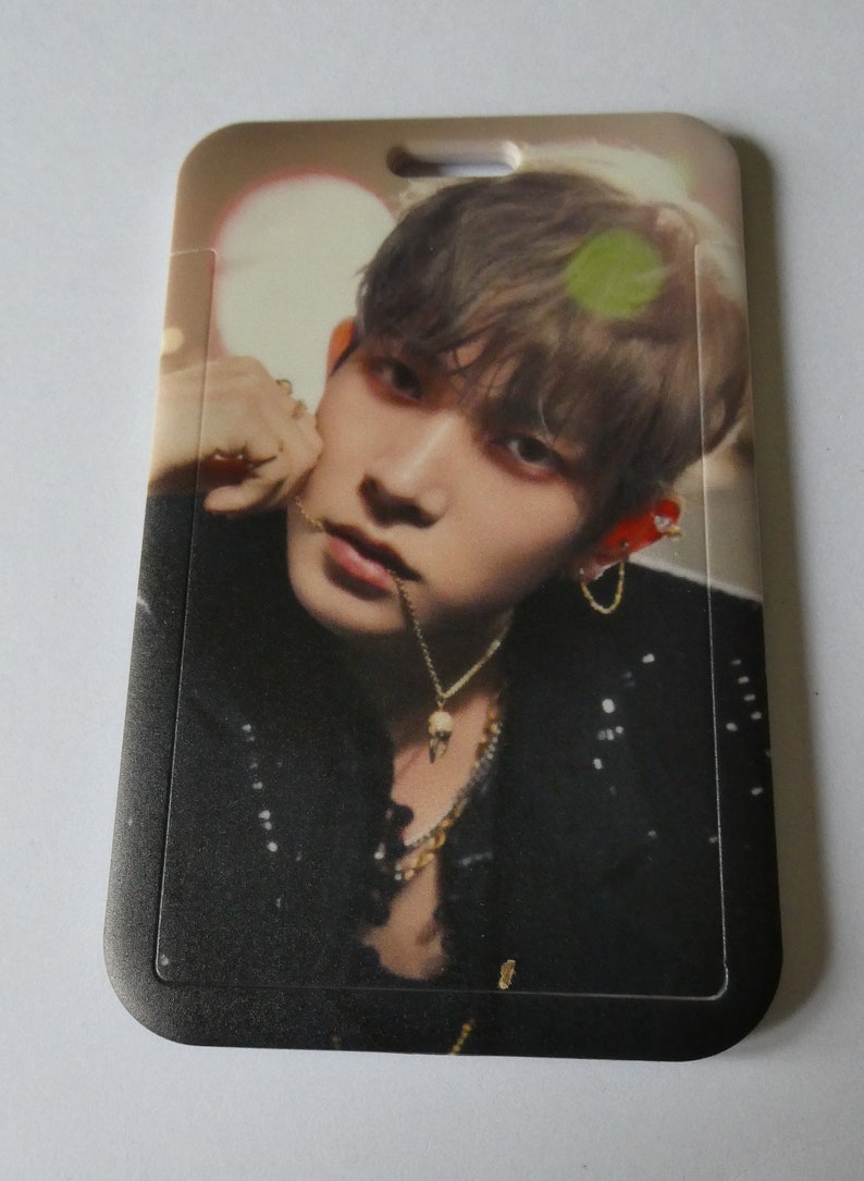 ENHYPEN Dark Blood Photo Card Holder Key Chain Keyring KPOP - Etsy