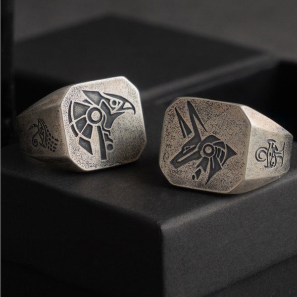 Anubis Ring - Etsy