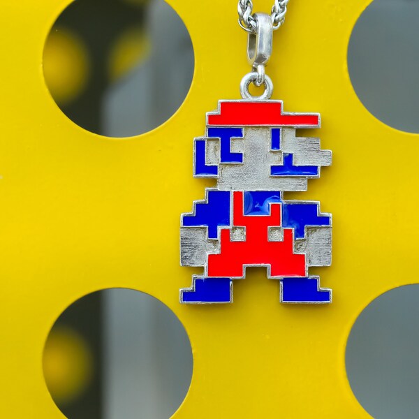 8 Bit Mario - Etsy