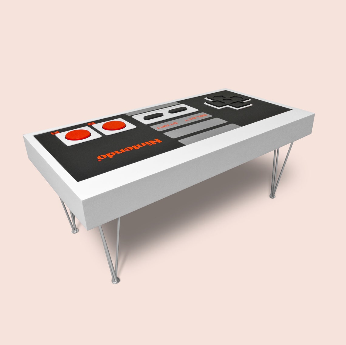 NES Nintendo Controller Coffee Table W/legs - Etsy