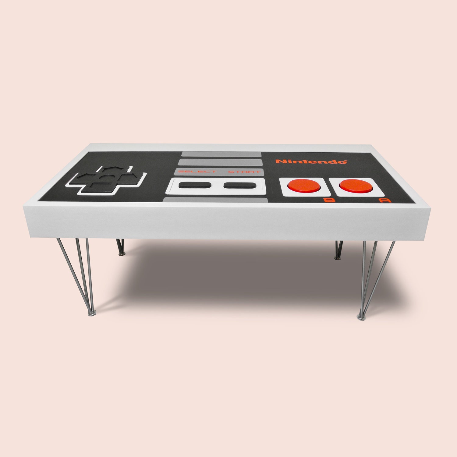 NES Nintendo Controller Coffee Table W/legs - Etsy