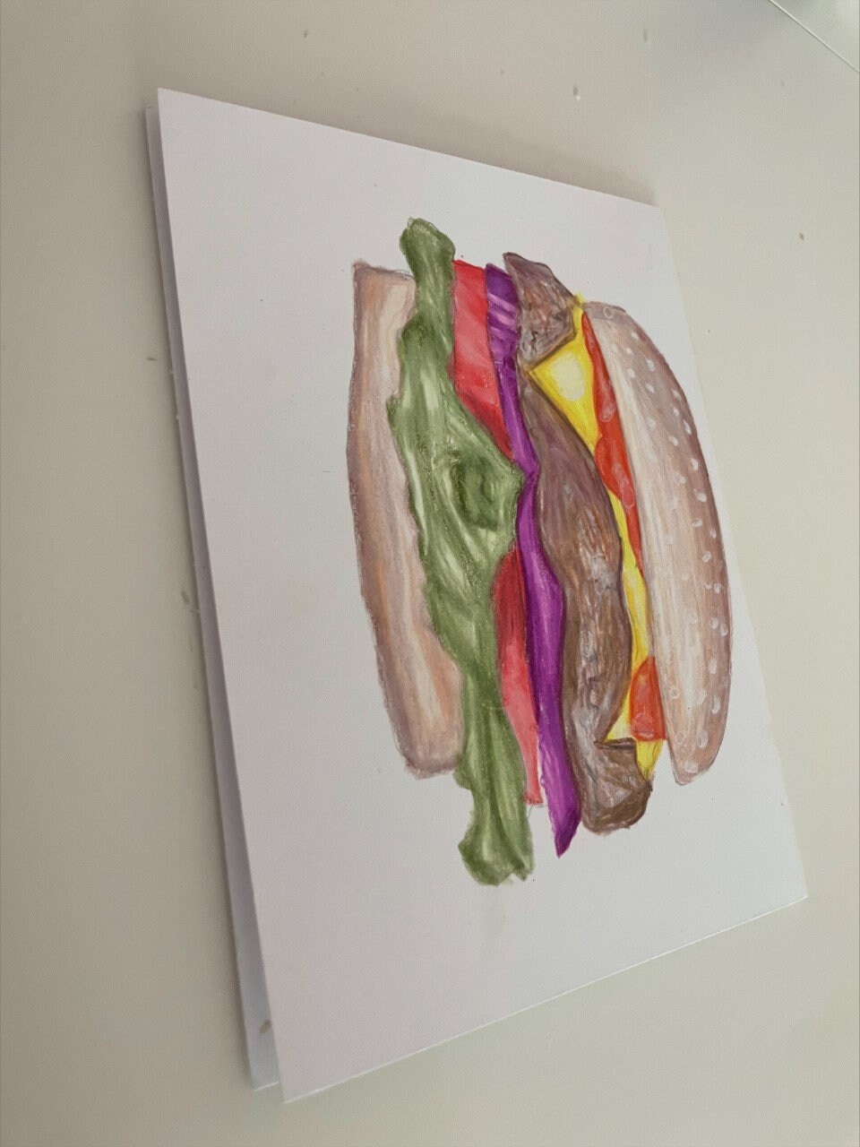 Custom Made Color Pencil Drawing on Card - Etsy