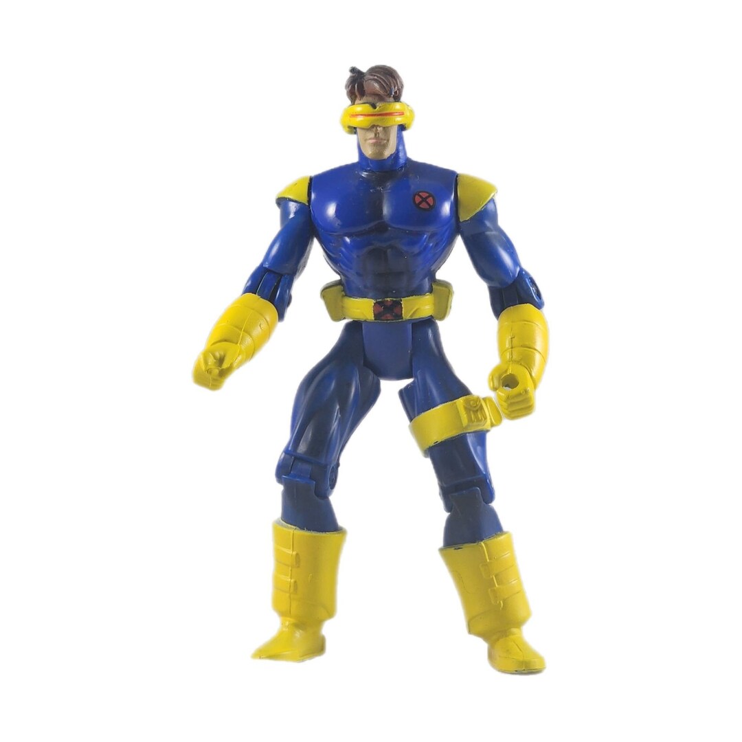 Vintage Xmen Cyclops Action Figure 1995 Battle Blasters Marvel X-men ...