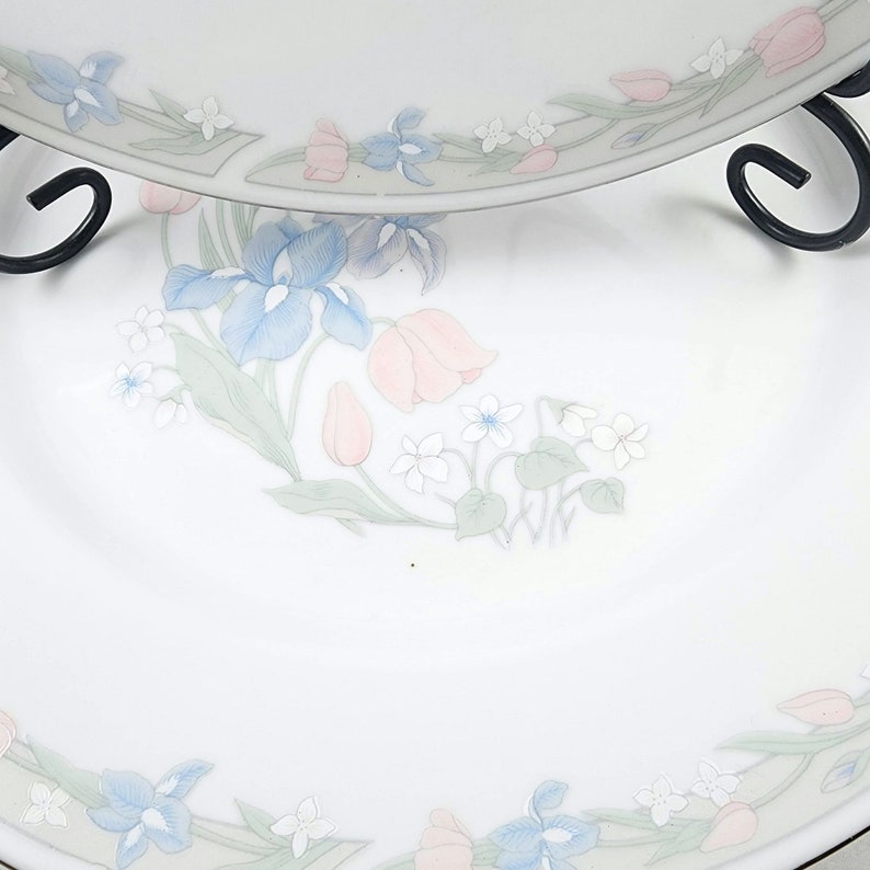 Illusions by Excel Dinner Plate 5 Set Vintage Center Stage Butterfly ...