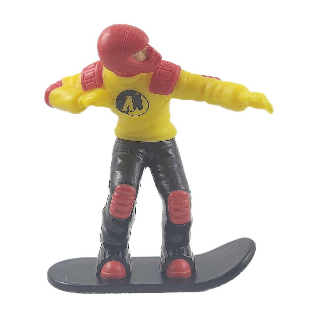 Mcdonalds Snowboarder Action Figure 2001 Happy Meal Toy A4 Snowboard ...