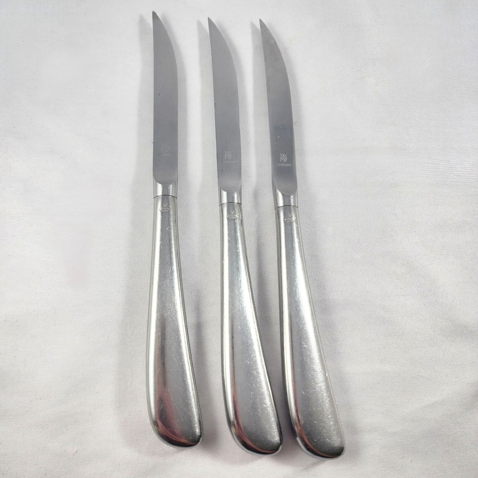 WMF Germany Cromargan Steak Knife Set 1960s Stainless Vtg German ...