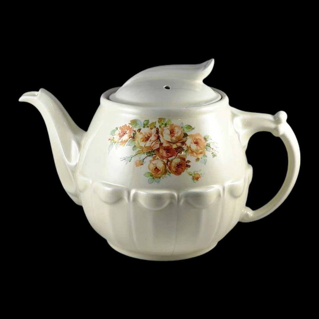 Vintage Dripolator Teapot Coffee Server Hall Enterprise Porcelain 50s 5 ...